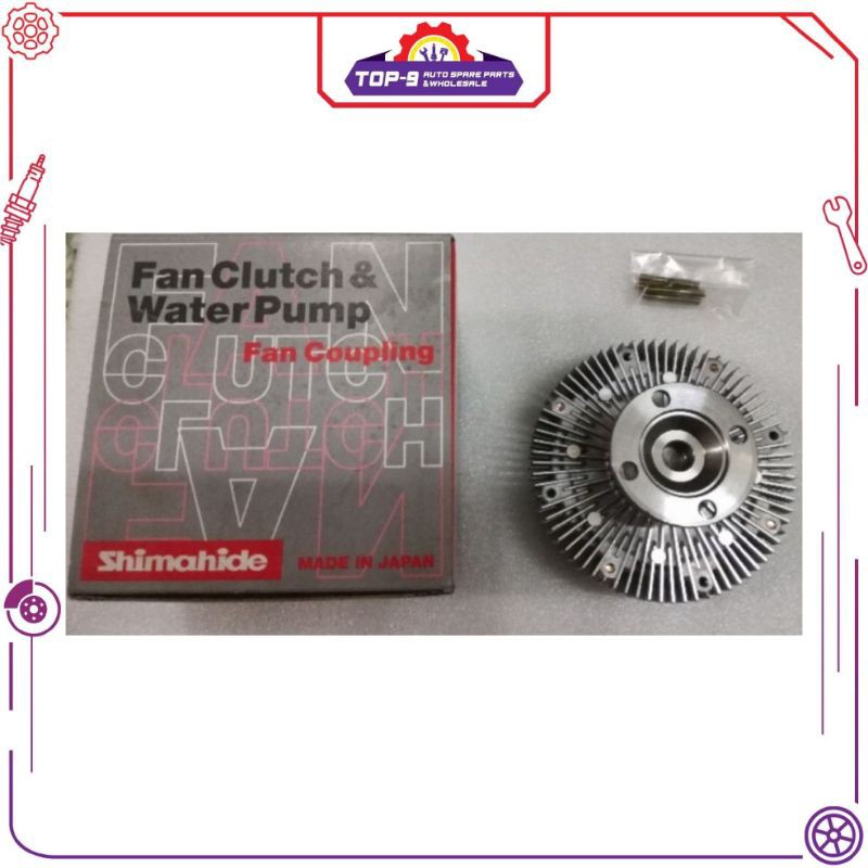 (MADE IN JAPAN) SHIMAHIDE FAN CLUTCH COUPLING TOYOTA INNOVA TGN40 2.0 ...