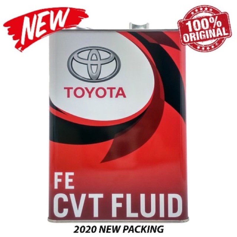 08886-02505 Toyota CVT fluid FE ATF gear oil (4 liter) | Shopee Malaysia