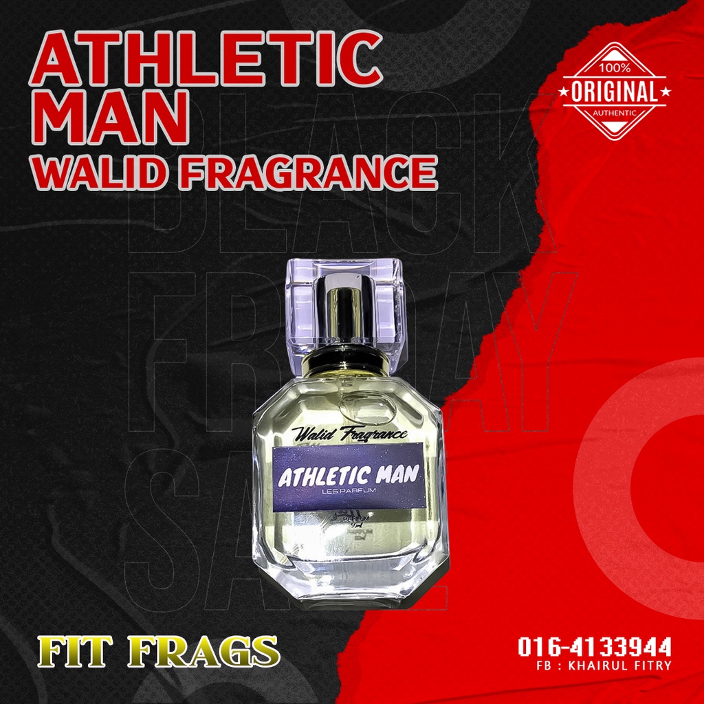 Walid Fragrance Athletic Man Parfum 50ml | Shopee Malaysia