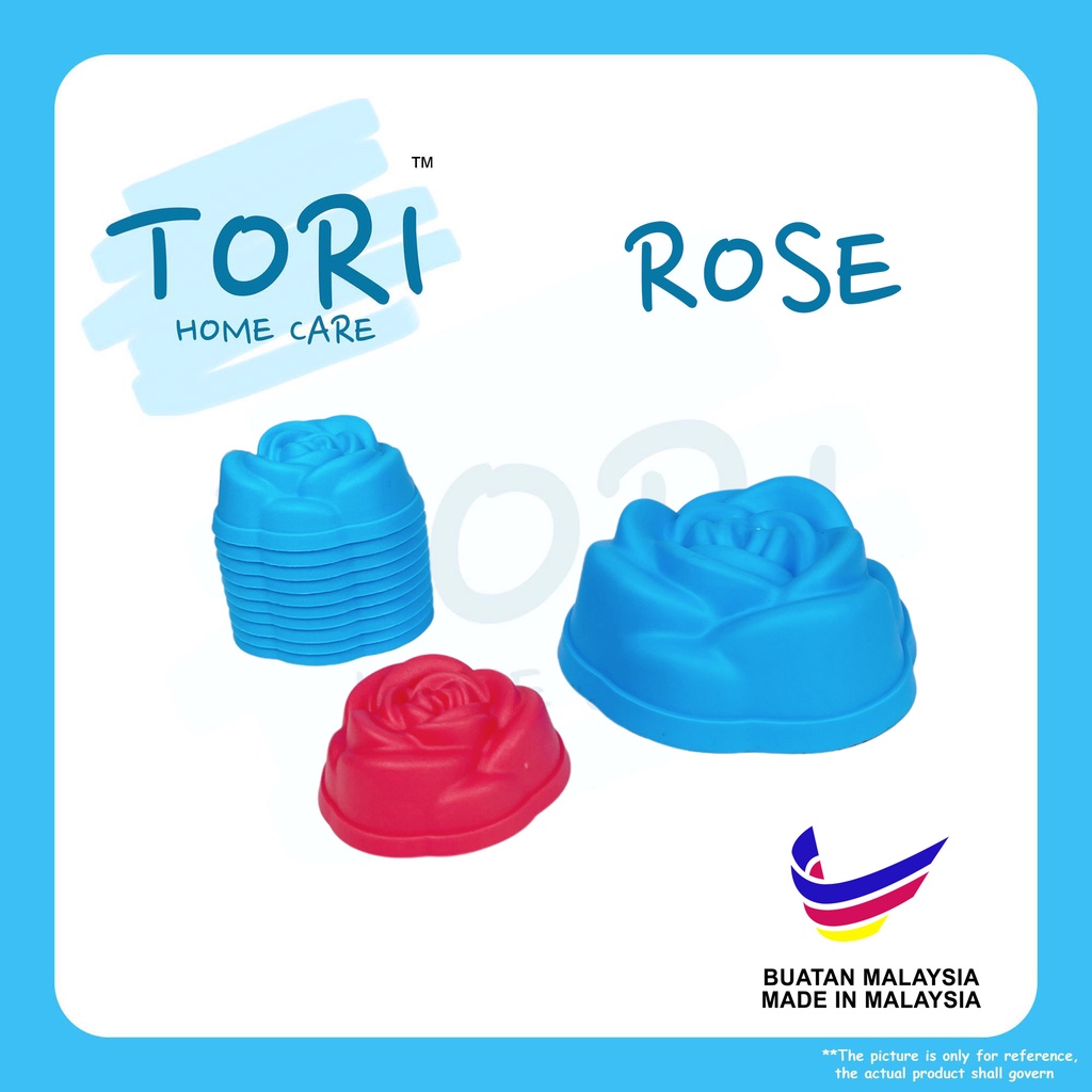 TORI HOME Jelly Mould | Acuan Agar Agar | Acuan Kuih Ayu | Acuan Rose ...