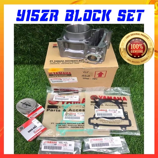 YAMAHA Y15 Y15ZR BLOCK KIT SET CYLINDER 100% ORIGINAL YAMAHA B17-WE13E-10 | Shopee Malaysia