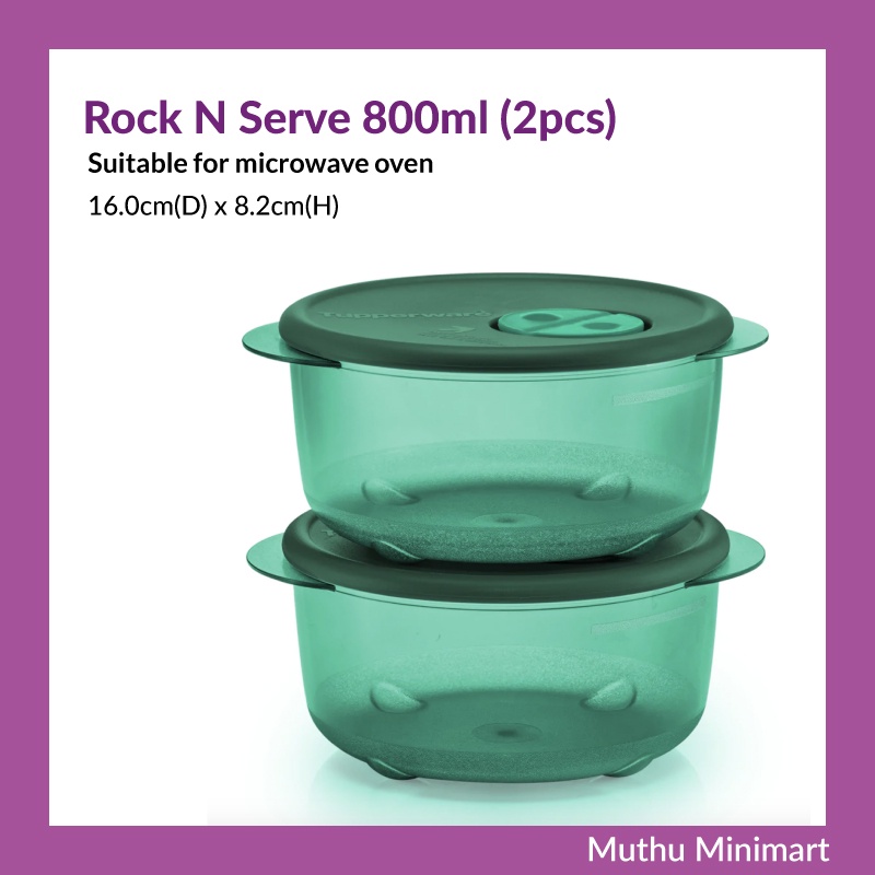 Original Tupperware | Rock N Serve Suitable Frozen Microwave Oven Food ...