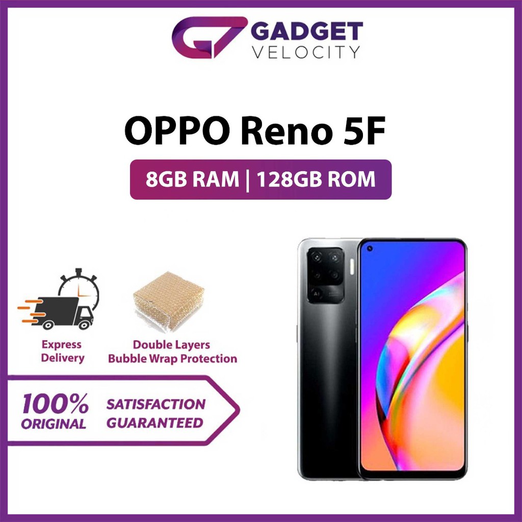 Oppo Reno 5F Smartphone • 8GB RAM 128GB ROM • 1 Year Warranty by Oppo ...