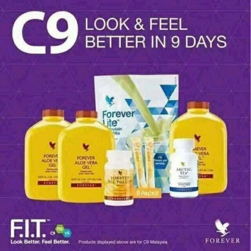 FOREVER LIVING CLEAN 9 SET | Shopee Malaysia