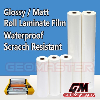 Hot Laminate Roll Film Glossy / Matt , Roll Laminator Film , Roll ...