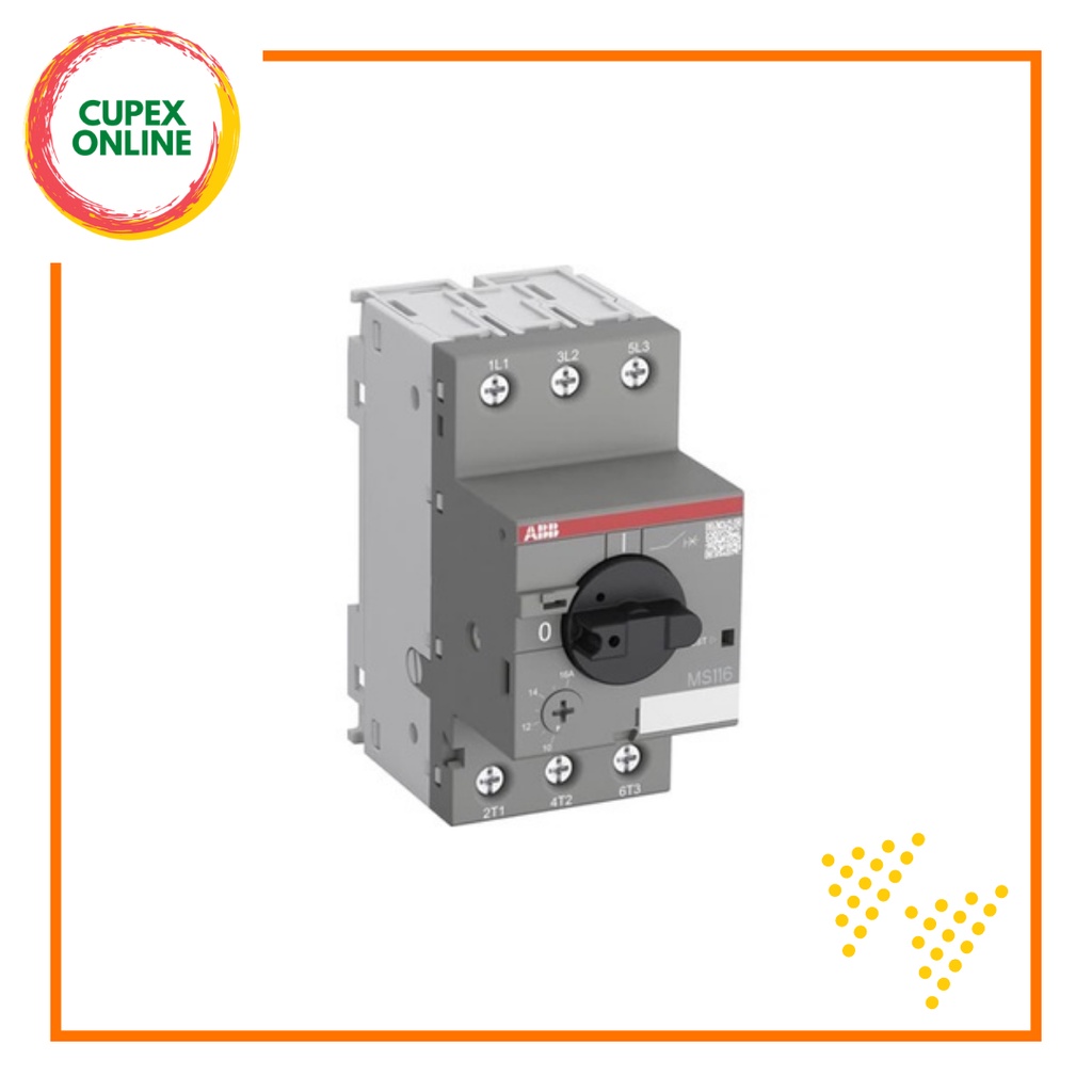 ABB MS116 Manual Motor Starter (cupex) | Shopee Malaysia