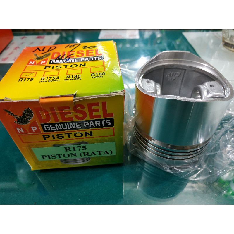 Piston only Diesel R175 NP brand genuine parts (RATA) | Shopee Malaysia