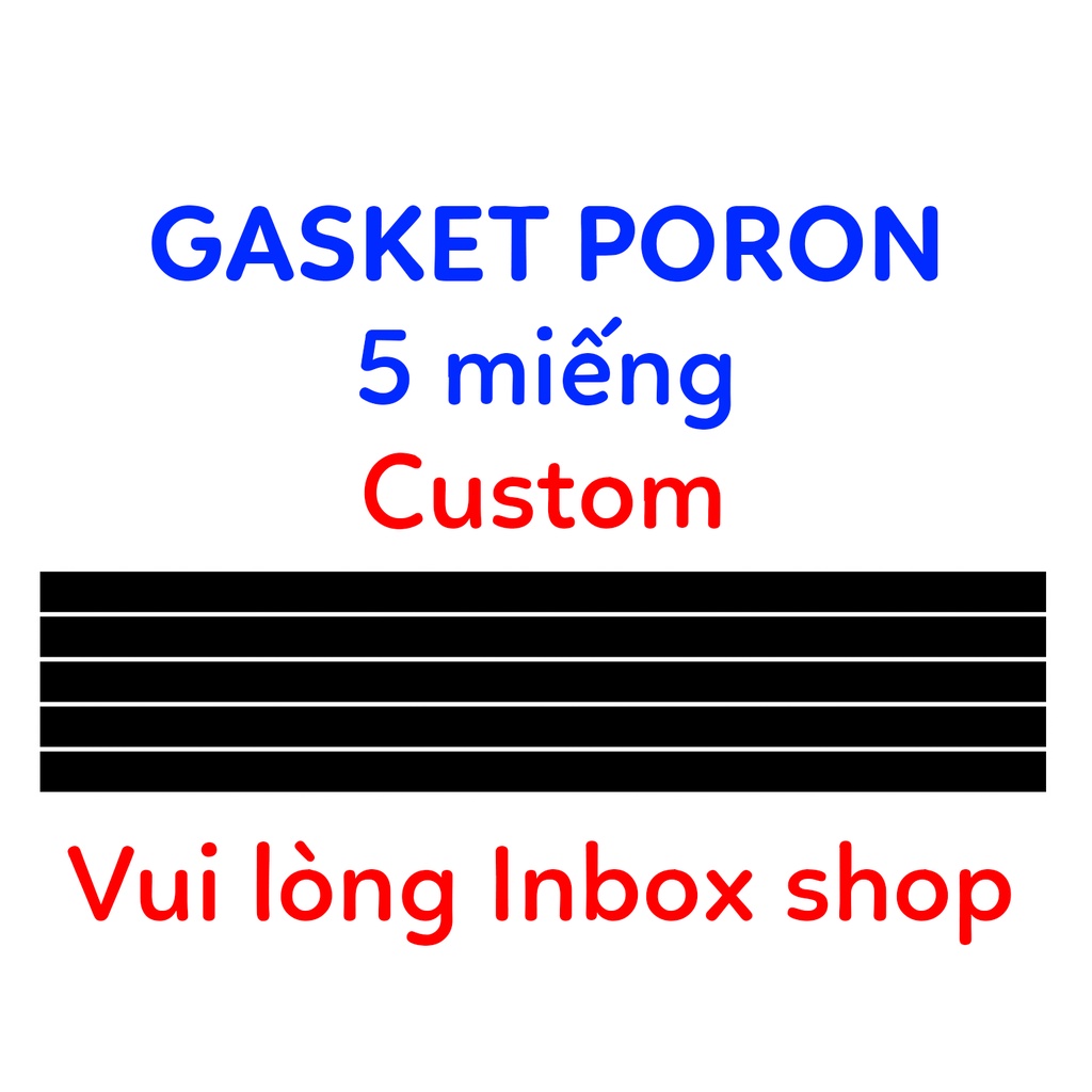 Gasket PORON - gasket mount gasket For Mechanical Keyboard, 2mm Thick, 3mm Thick PORON Material ...