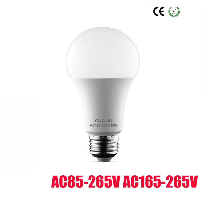 Led Bulb AC220V E27 LED Lamp E27 6W 9W 12W 15W 18W 110V Cold White/Warm ...