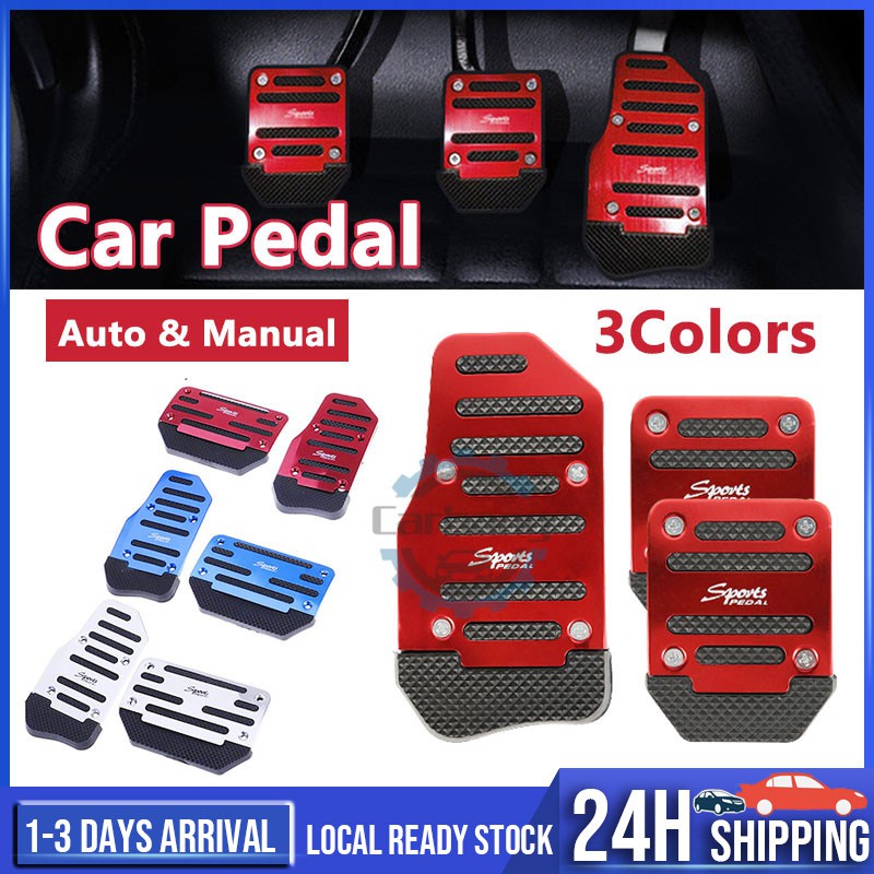 Automatic Series Non-slip Brake Gas Pedal Universal Car Pedal Aluminum ...