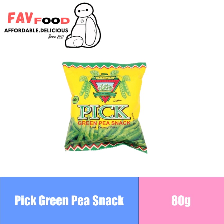 [HALAL] 60g - 80g Pick Green Pea Snack/ Toki Tomato Flavoured Corn ...