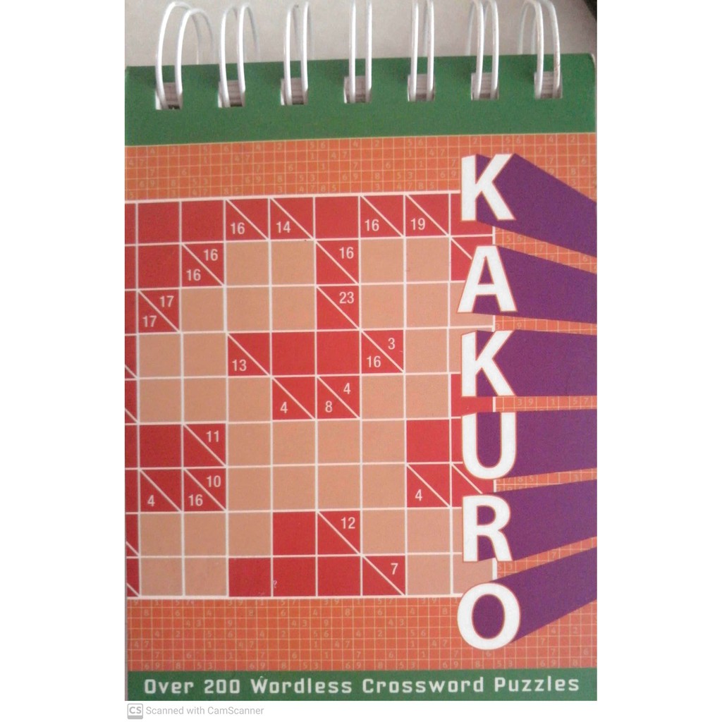 Kakuro (over 200 Wordless Crossword Puzzles) | Shopee Malaysia