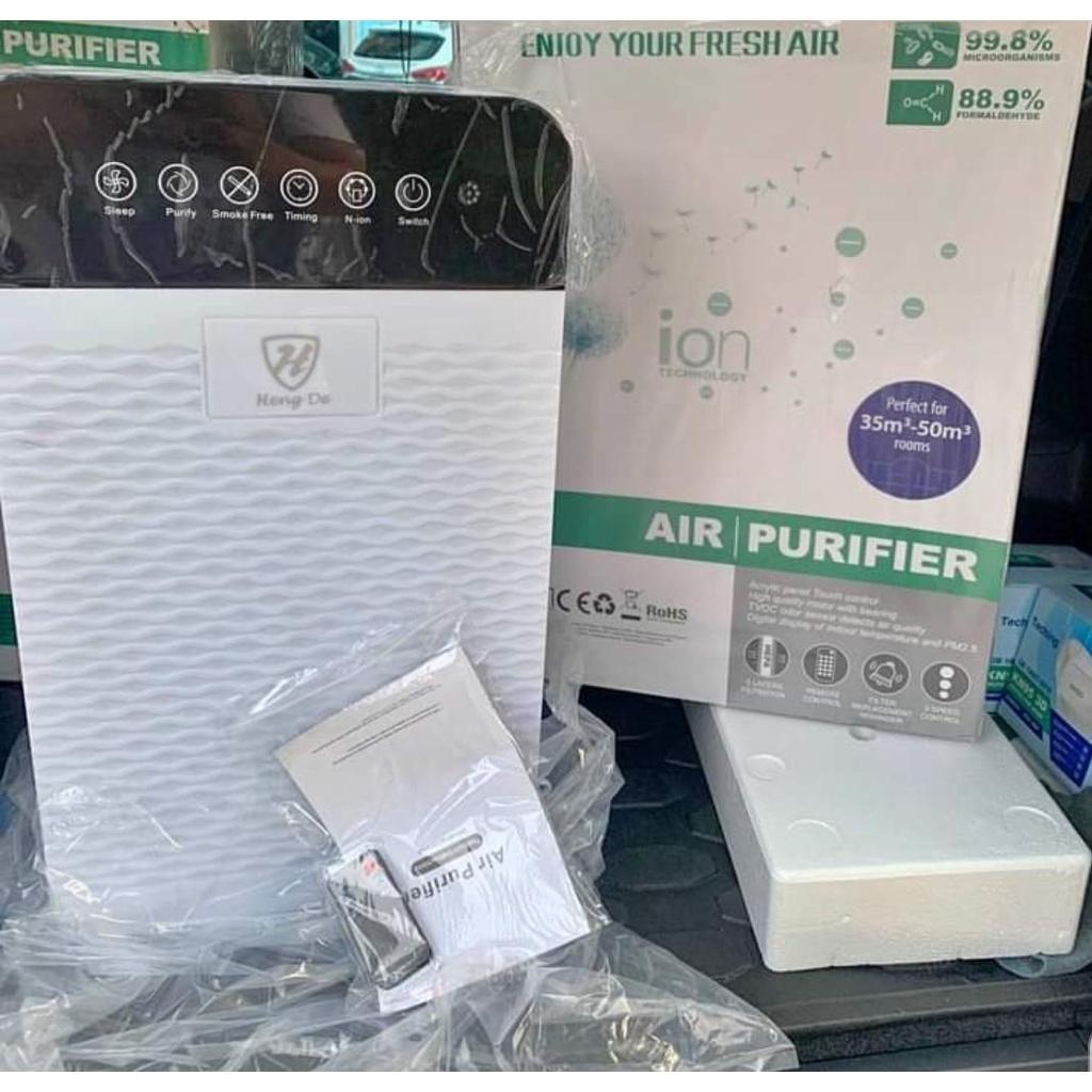 Air Purifier with Remote Control and Timer, Filter ail cleaner removing ...