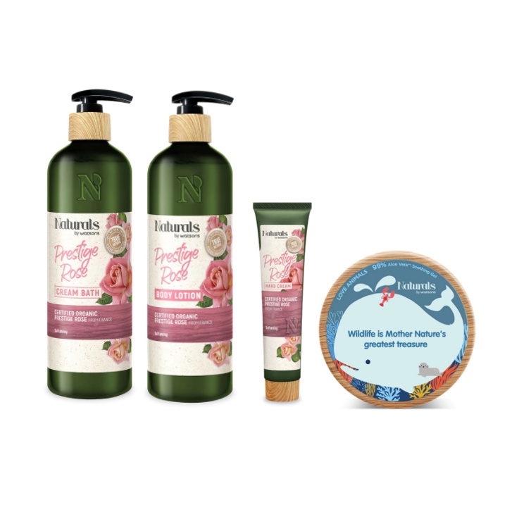 NATURALS BY WATSONS Prestige Rose Bath & Body Care Set | Shopee Malaysia