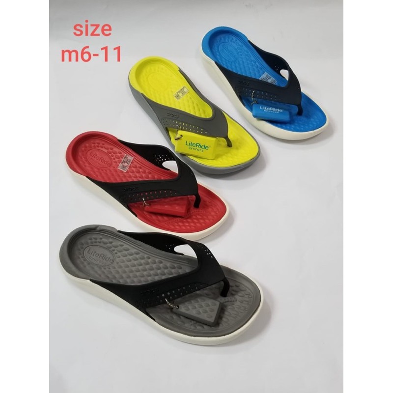 Crocs Literide Flip Flip unisex Flip Flops | Shopee Malaysia