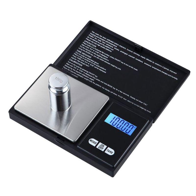 Digital Mini Scale 300g/0.01 Professional Black Mini Digital Scale ...