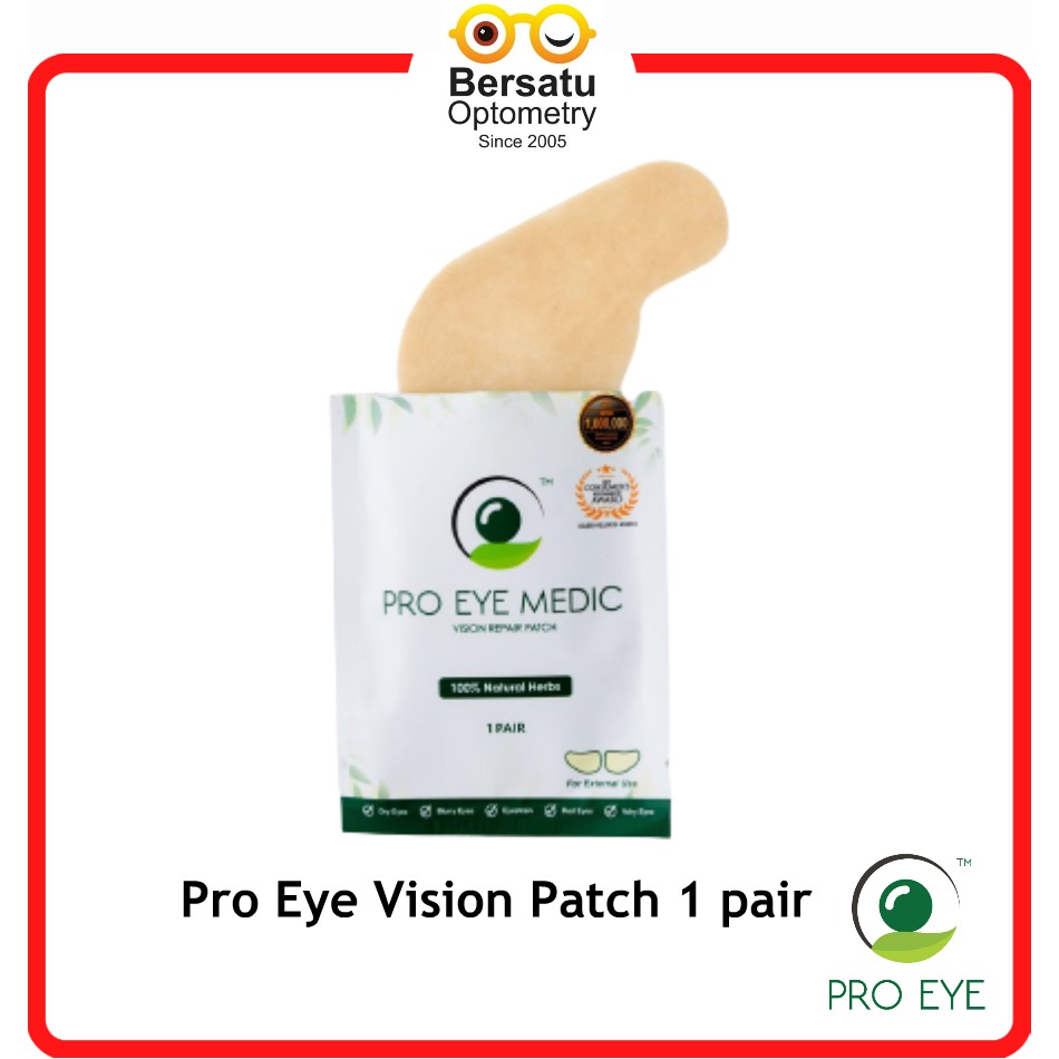 Pro Eye Vision Patch ( 1pair ) 100% Natural | Shopee Malaysia