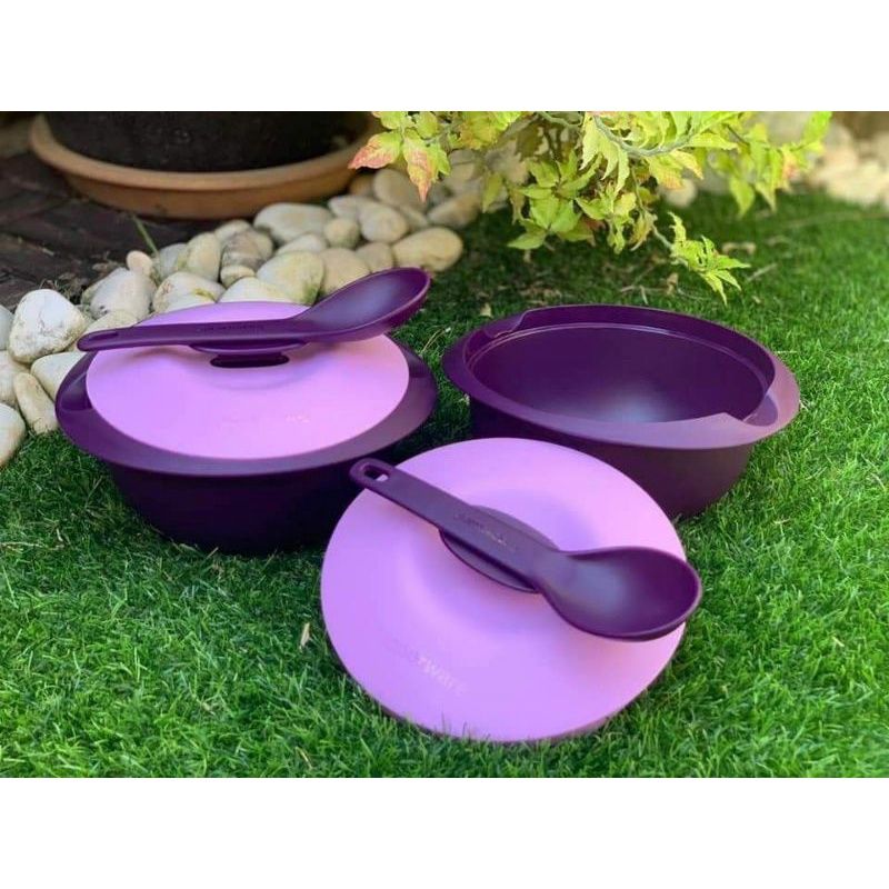 Tupperware Blossom Serveware Set | Shopee Malaysia