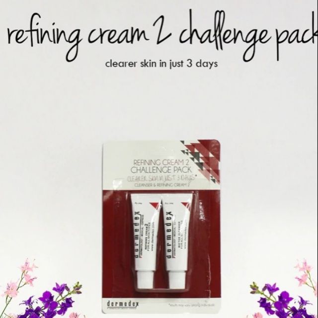 Dermedex Refining Cream 2 Challenge Pack | Shopee Malaysia