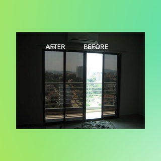 Tinted Cermin Nako / Tinted Tingkap Nako / 30cm x 60cm / 1FT x 2FT ...