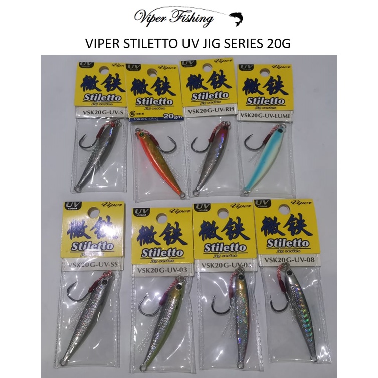VIPER STILETTO UV JIG SERIES 20G | Shopee Malaysia