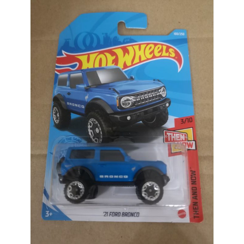 Hot Wheels '21 Ford Bronco - Card Not Mint Condition | Shopee Malaysia