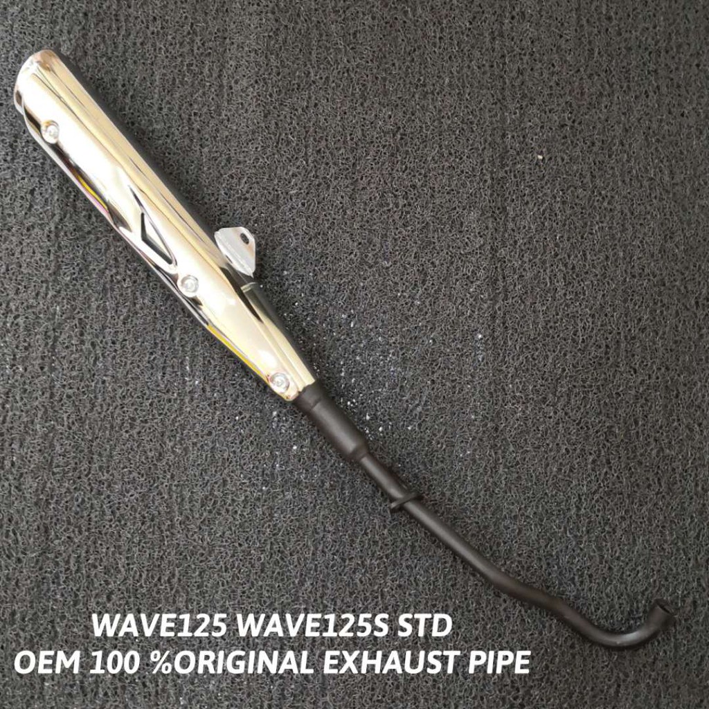 HONDA WAVE125 / WAVE125S EXHAUST PIPE STD STANDARD EKZOS EXZOS MUFFLER ...