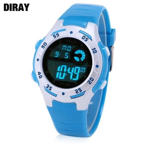 DIRAY DR - 201 CHILDREN DIGITAL WATCH LED ALARM CHRONOGRAPH CALENDAR ...