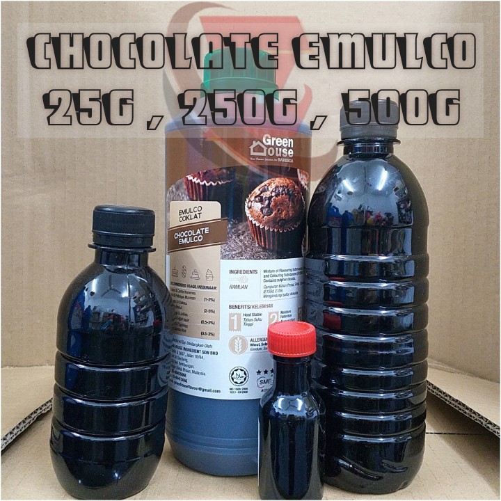 CHOCOLATE EMULCO 25G | 250G | 500G | Shopee Malaysia