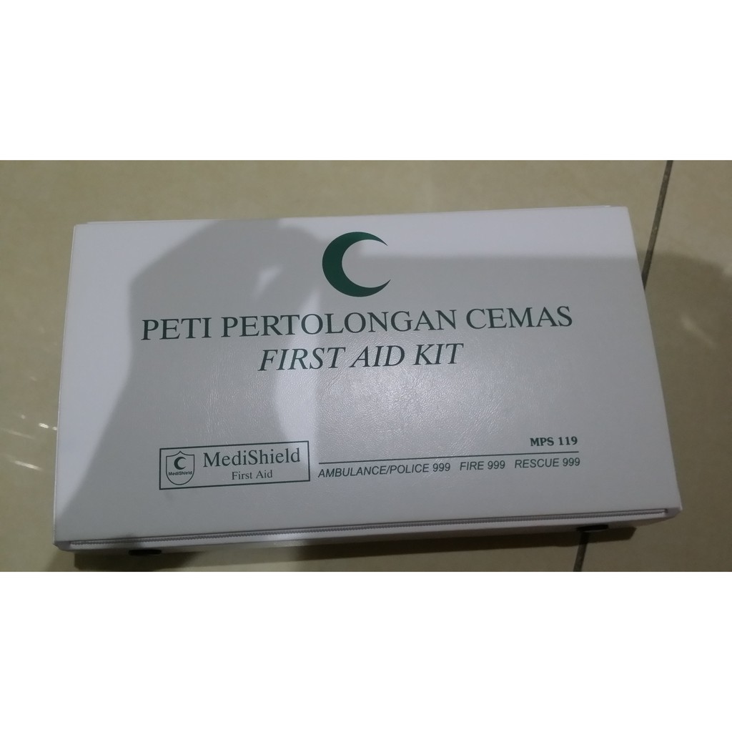 MediShield First Aid Kit Small MPS119 (box only) | Shopee Malaysia