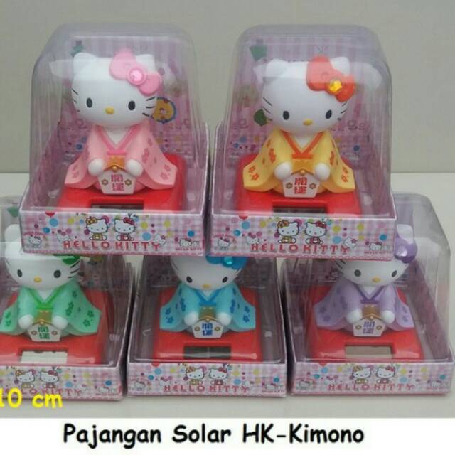 Hello Kitty Solar Rocking Head Doll | Shopee Malaysia