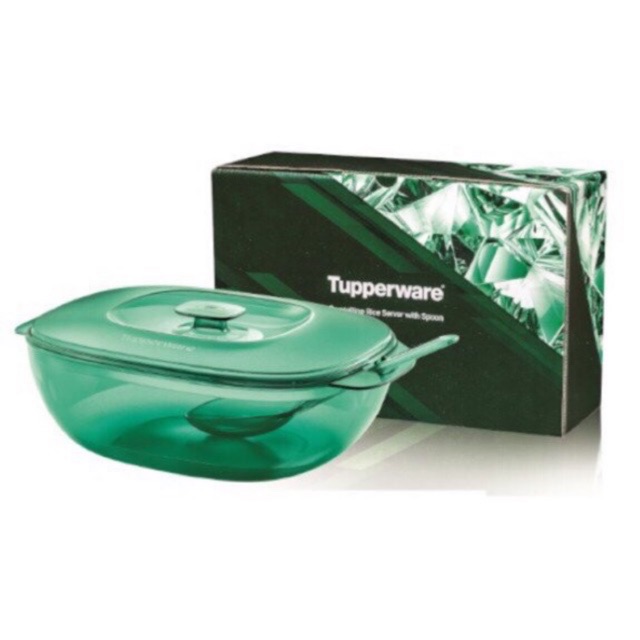 TUPPERWARE Crystalline Rice Server with Spoon 2.5L | Shopee Malaysia