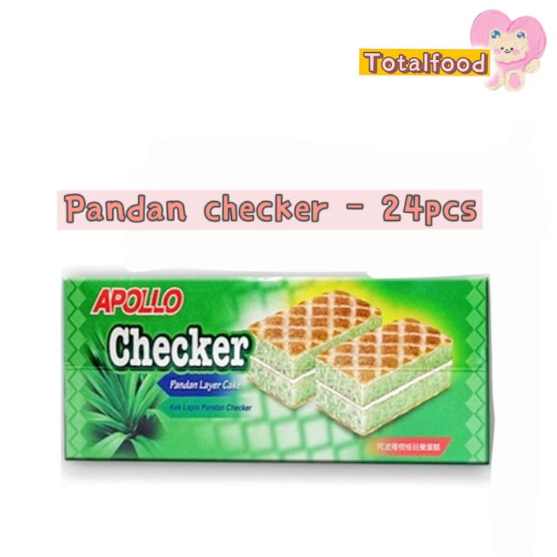 24pcs x 18g Apollo Layer Cake / Checker /Twins Assorted Flavor | Shopee ...
