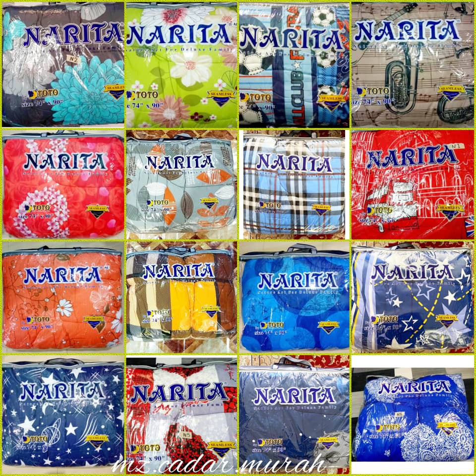 TOTO NARITA KING SIZE/narita king size/narita cotton/narita murah ...