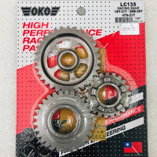 OKO engine GEAR GEARBOX BOX RACING lc4s LC135 135LC LC 135 v1 v2 v3 v4 ...