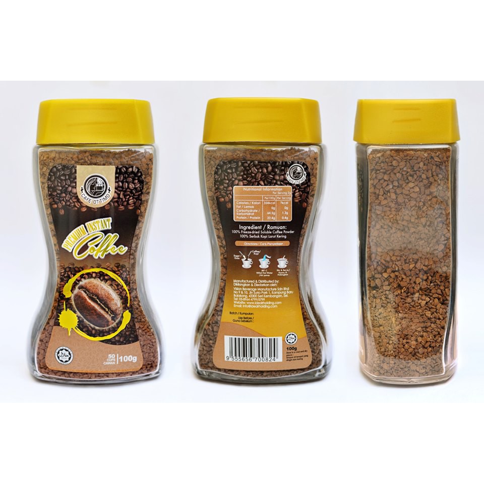 Ottimo Premium Instant Coffee Jar-100gm | Shopee Malaysia