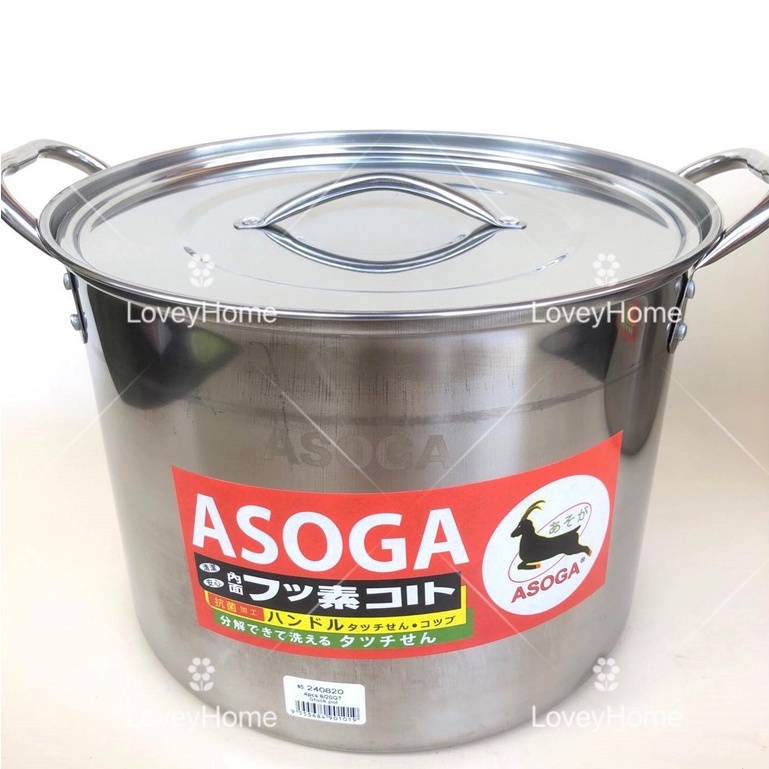 Stainless Steel Stock Pot Periuk Sup (24cm/26cm/28cm/30cm) Cooking Soup ...