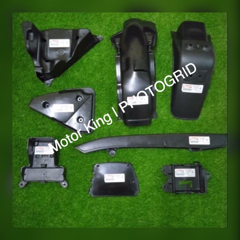 Black Inner Cover Hitam (Full Set) Yamaha RXZ MILI / CATALYZER 100% HLY ...