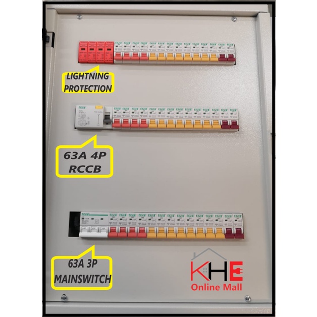 EPS 54WAY 3ROW METAL AND FULL SET(SINGLE PHASE/ 3PHASE )CONSUMER METAL ...