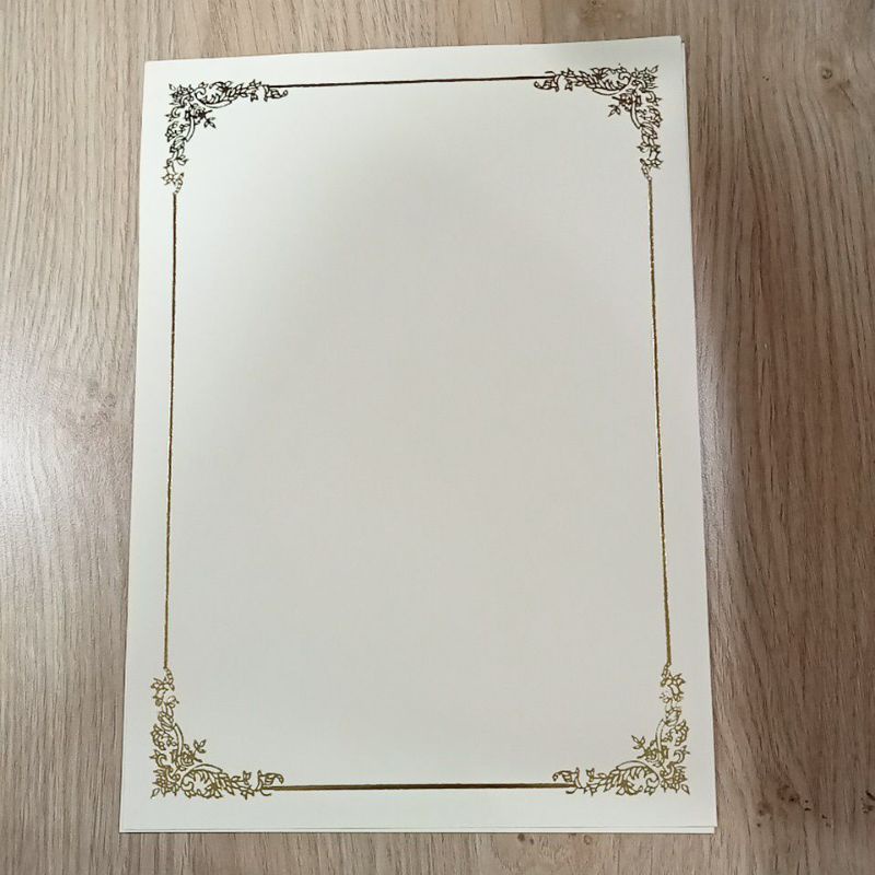 Certificate printing page a4 size | Shopee Malaysia