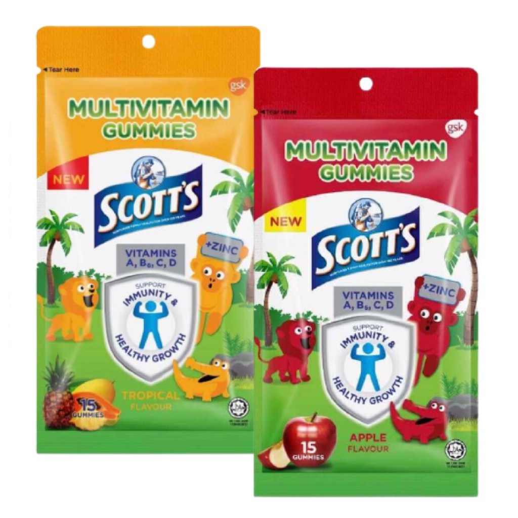 Scott's Multivitamin Gummies (15's) - 2 Variants | Shopee Malaysia