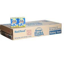 Nutifood Grow Plus+ Green Vanilla Flavored Ready-to-Drink Powdered Milk ...