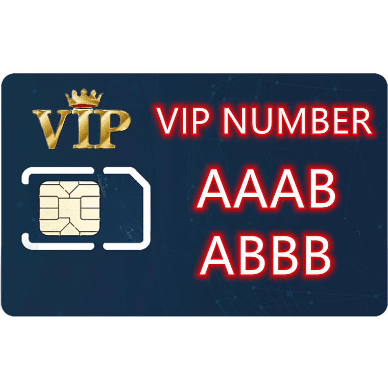 VIP NUMBER AAAB ABBB VIP MOBILE NUMBER VIP 手机号码 | Shopee Malaysia