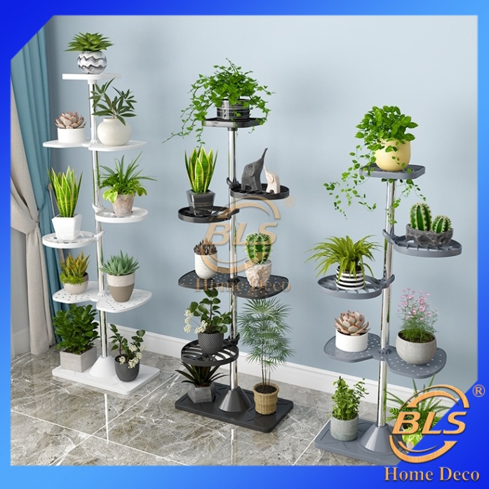 Modern Arbitrary Rotating Flower Rack Multilayer Flowers Potted Plants ...
