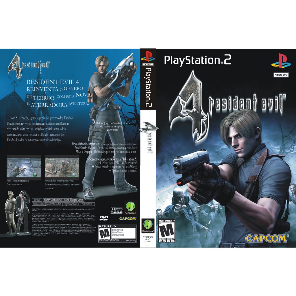 PS2 Game Resident Evil 4 (Gold Disc) | Shopee Malaysia