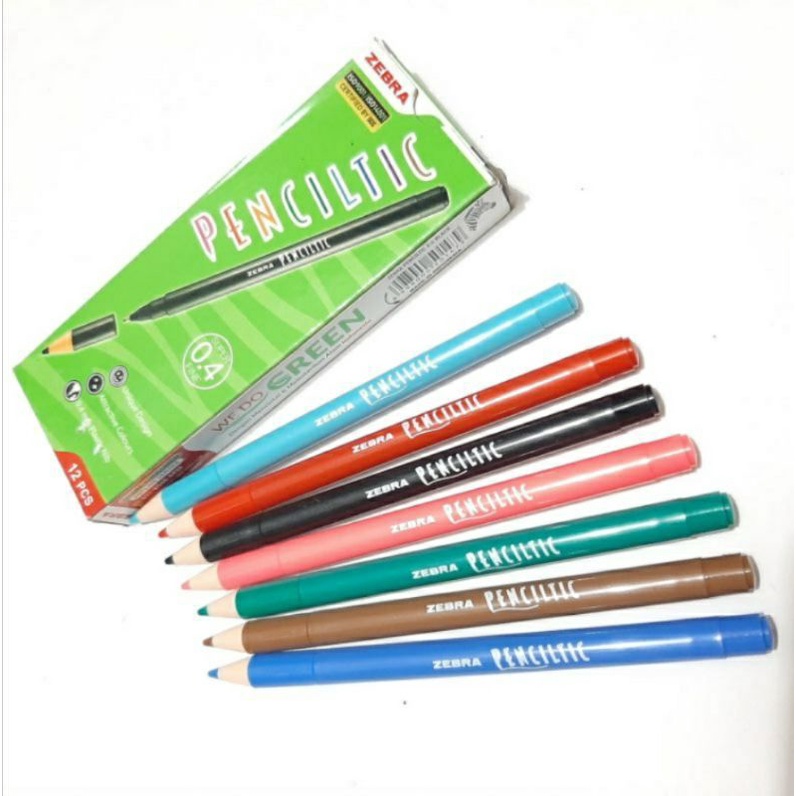 Penciltic Color Ballpoint Pen by Zebra | Shopee Malaysia