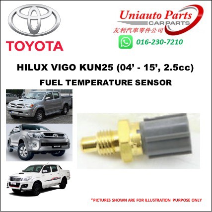 TOYOTA HILUX VIGO KUN25 (04' - 15', 2.5cc) FUEL TEMPERATURE SENSOR ...