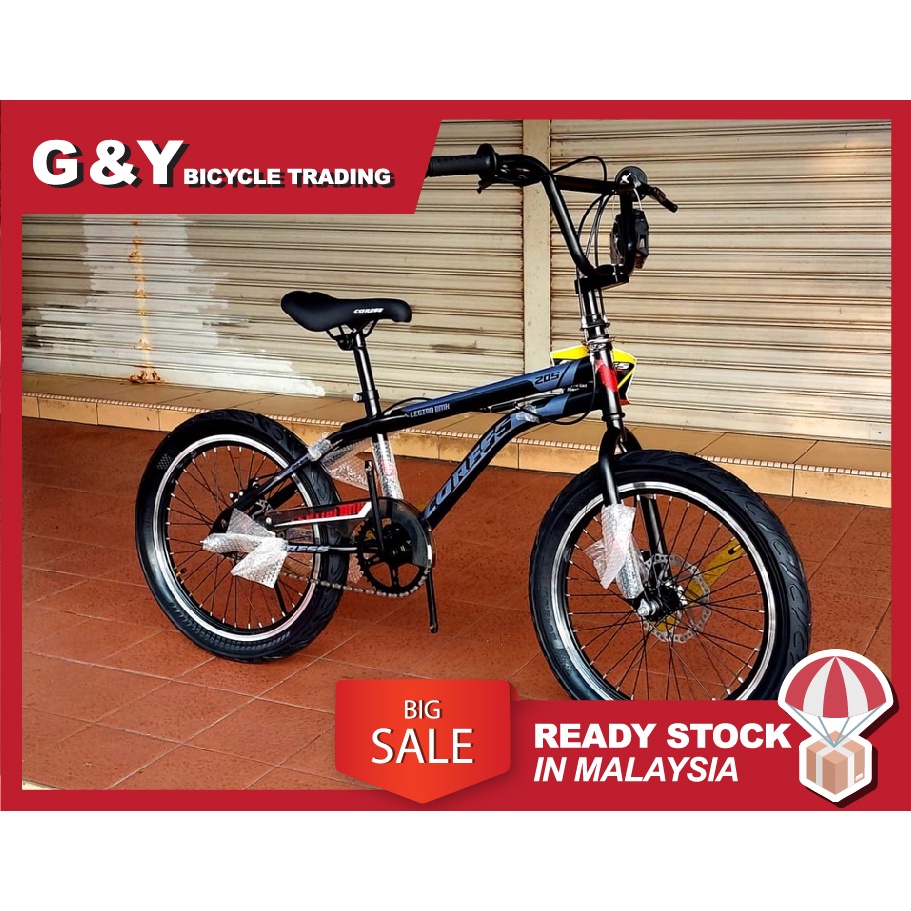 100% ORIGINAL BMX READY STOCK BASIKAL BMX CORESS 20 INCI BICYCLE BMX ...