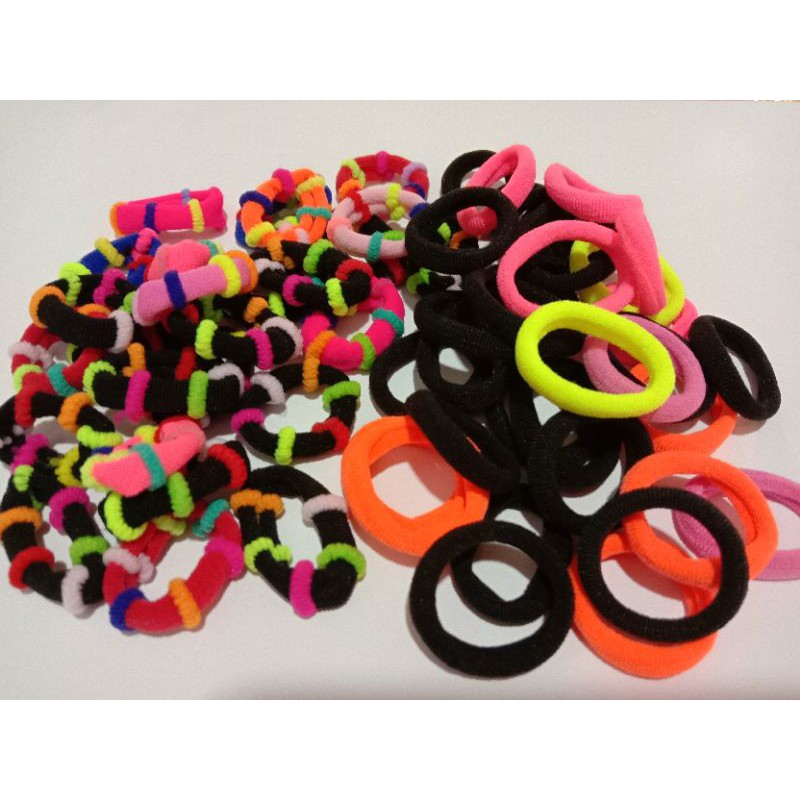 colorful elastic band (60 PC's assorted) | Shopee Malaysia