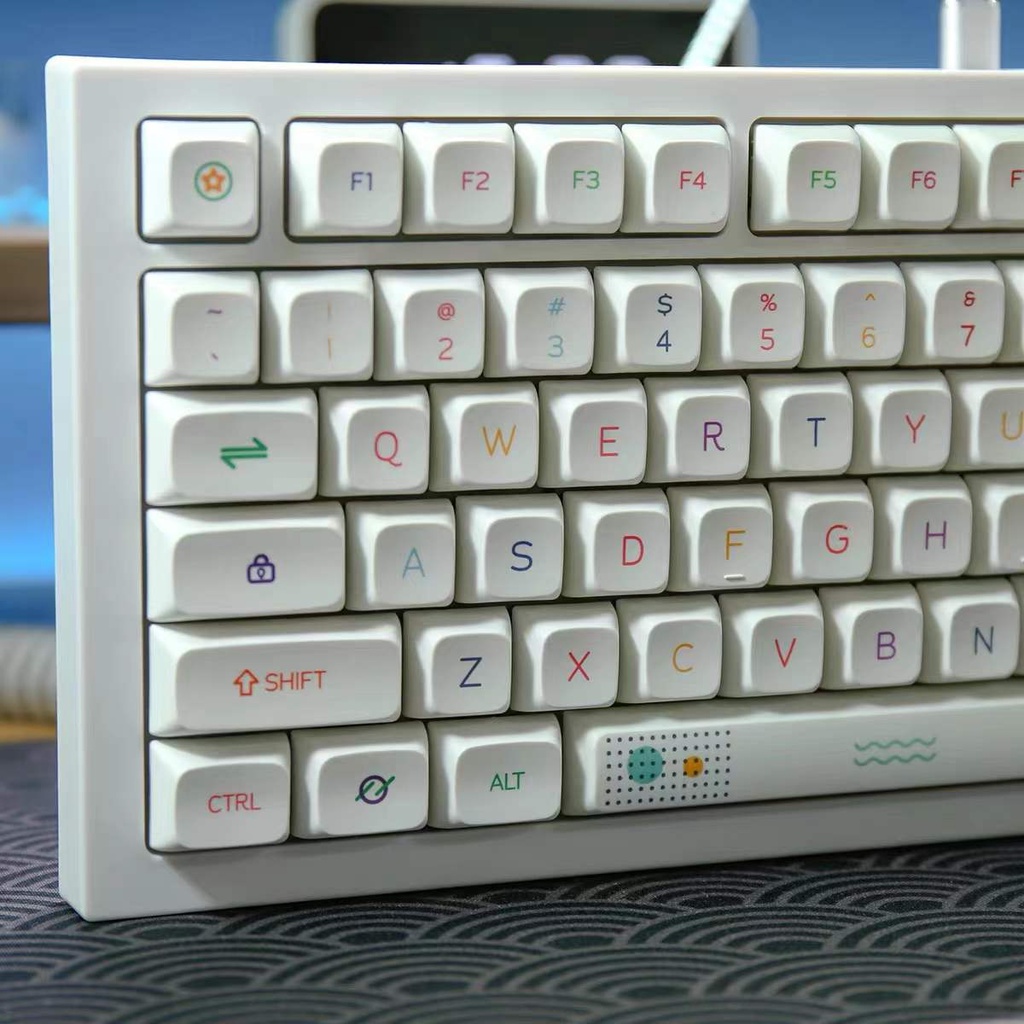 Lychee keycap Neon theme 68/84/96/100keys 64/71/87 xda height japanese ...